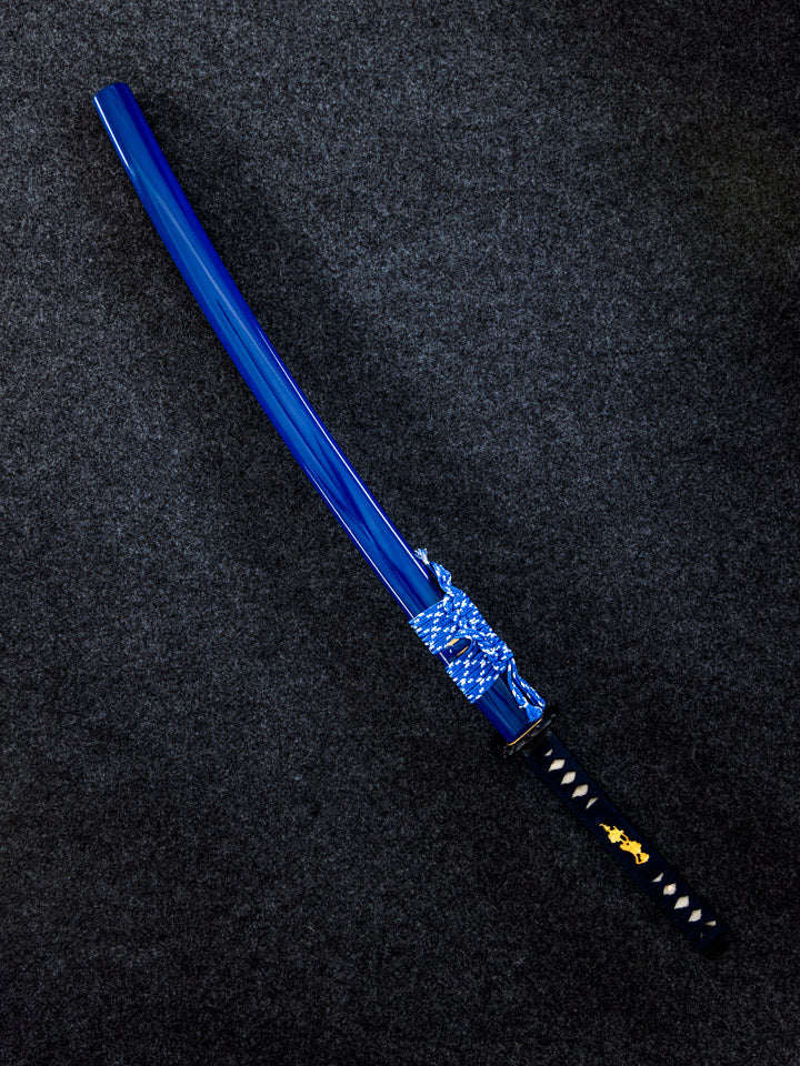 Angry Wave Katana (1060 Carbon Steel) – Mini Katana