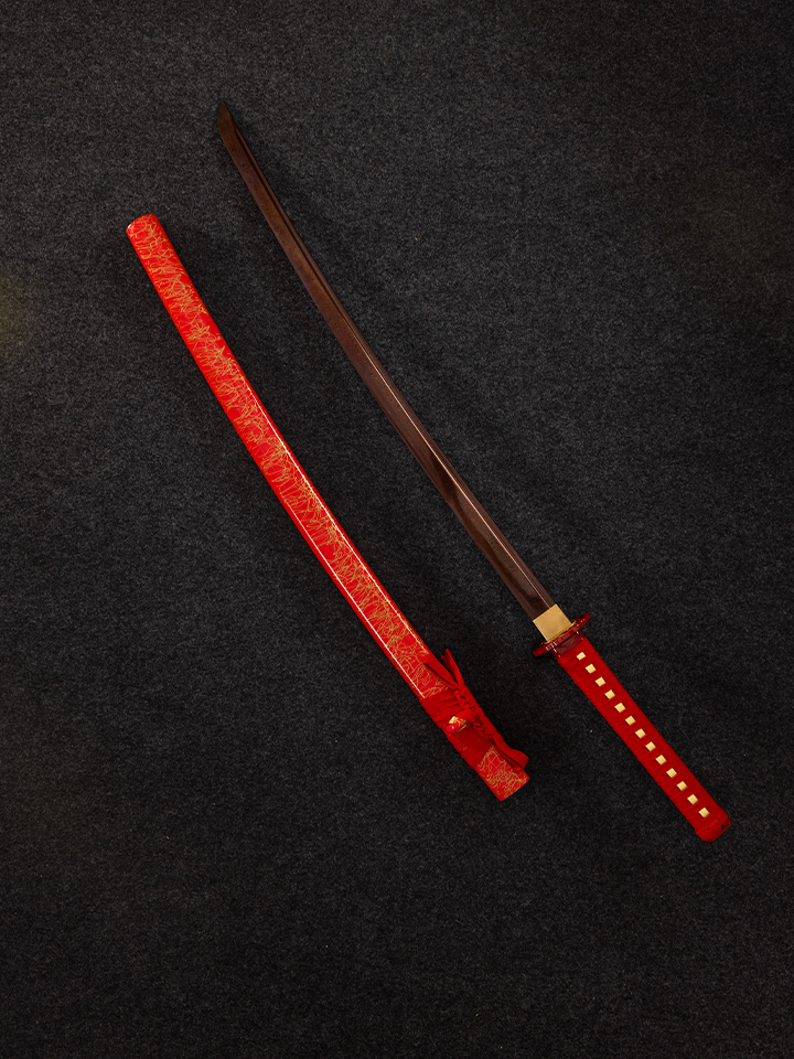 Red Jade Katana (1060 Carbon Steel) – Mini Katana