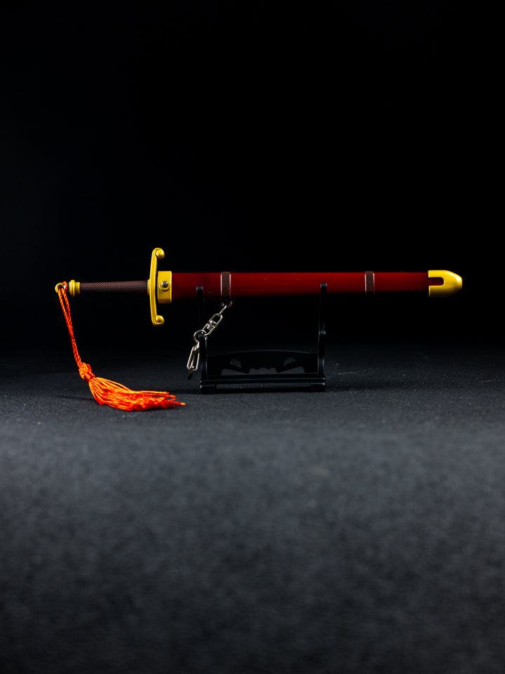 Z-Sword Keychain + Stand – Mini Katana
