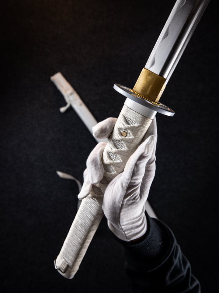 Byakuya Kuchiki Sword Senbonzakura Unleashed Battle-Ready Katana (SHARP ...