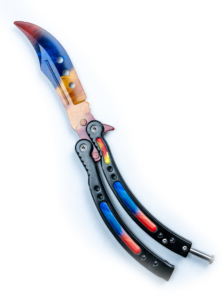 Marble Fade Butterfly Knife – Mini Katana