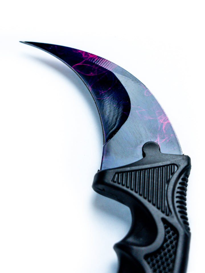 Doppler Karambit Knife – Mini Katana