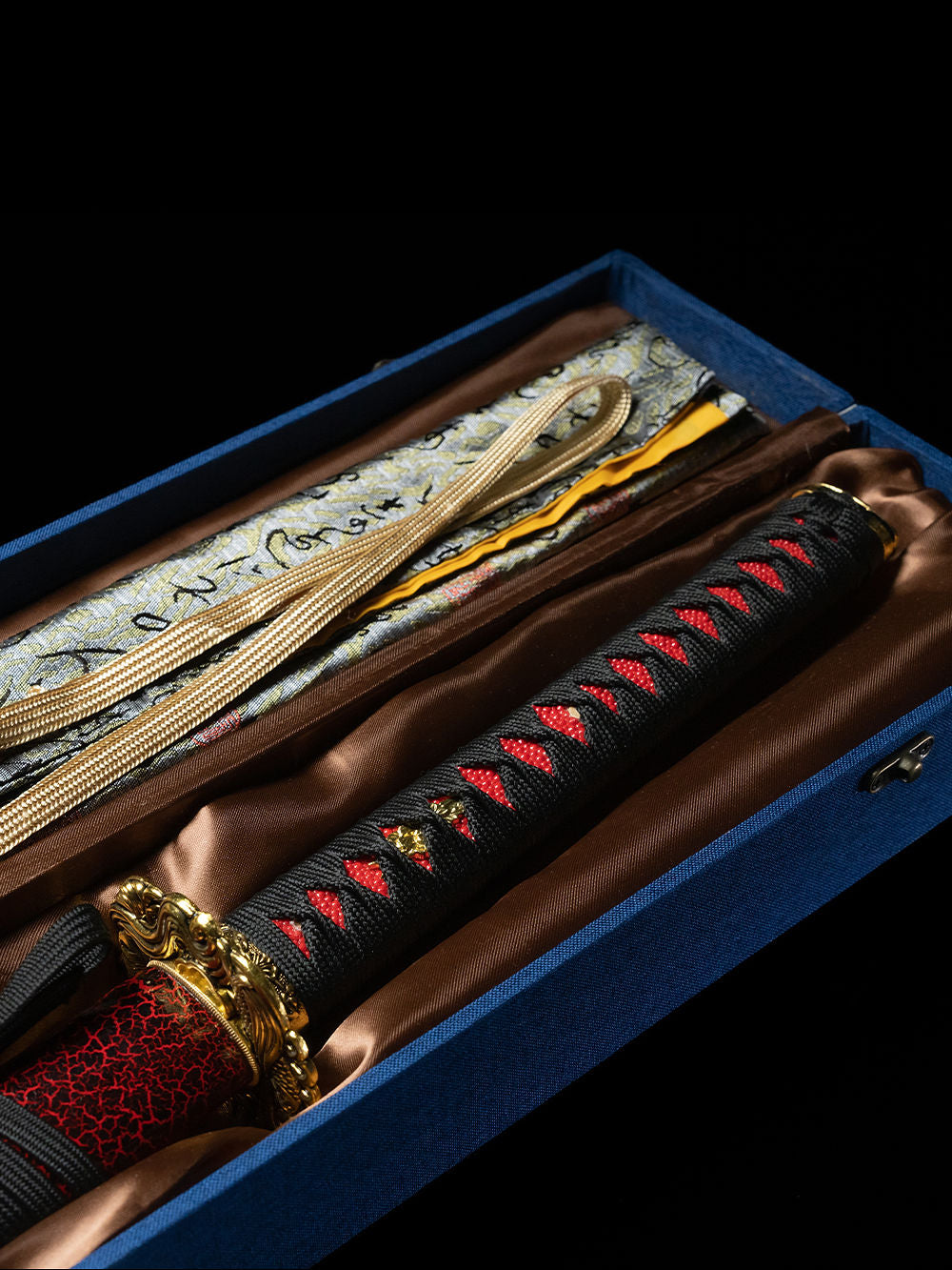 Fantasy Katana Sword Series: Kurayami Katana (1060 Carbon Steel) – Mini ...