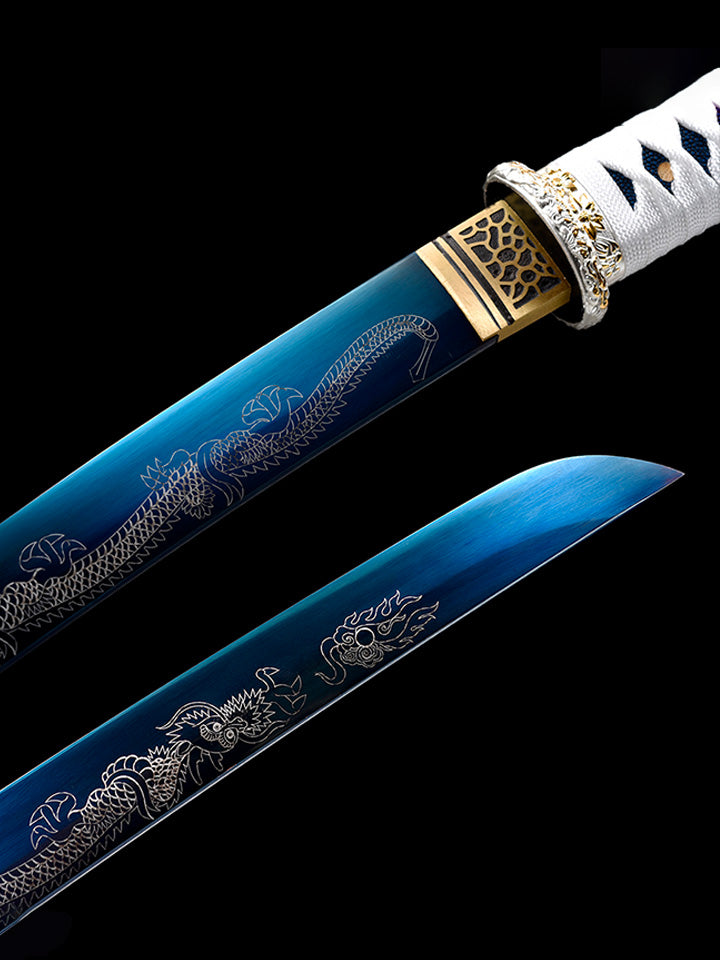 Gold Dragon Tanto – Mini Katana