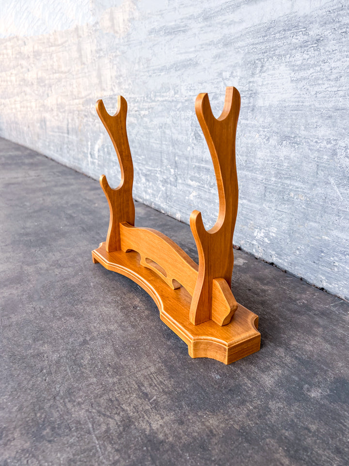 Platform Double Sword Stand – Mini Katana