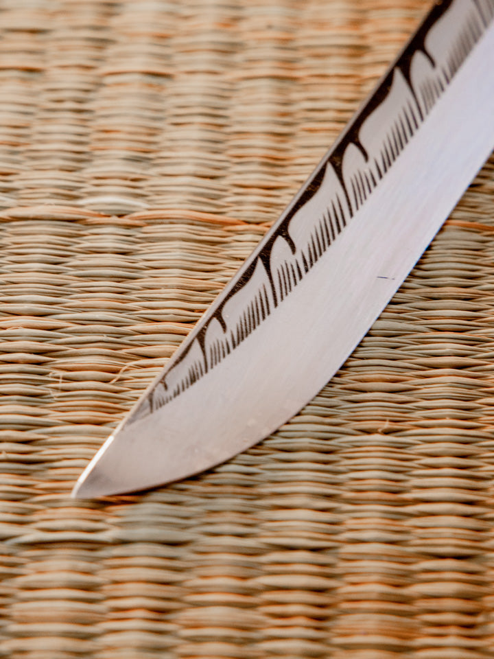 Fantasy Katana Sword Series: Purple Tiger Katana (1060 Carbon Steel ...