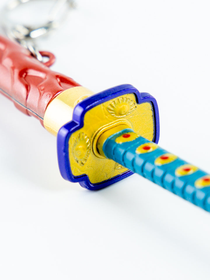 Kokushibo Keychain + Stand – Mini Katana