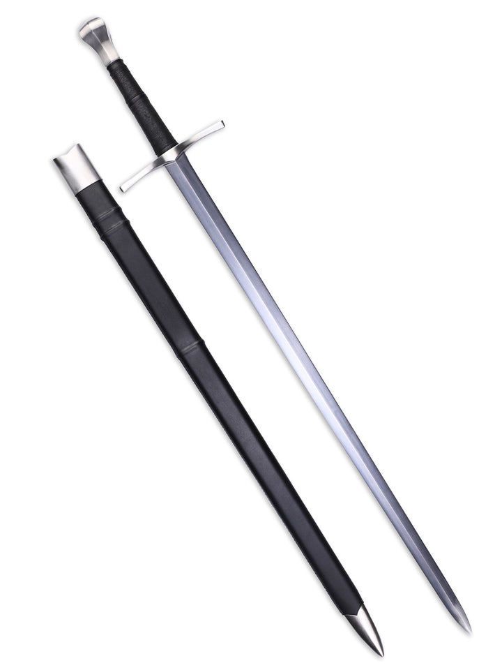 Two-Handed Medieval Longsword (65Mn Steel) – Mini Katana