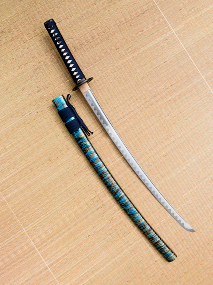 Fantasy Katana Sword Series: Sea Glass Katana (1060 Carbon Steel ...