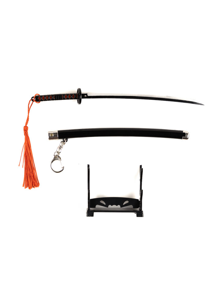 Mini Tanjiro Nichirin Katana Keychain + Stand – Mini Katana