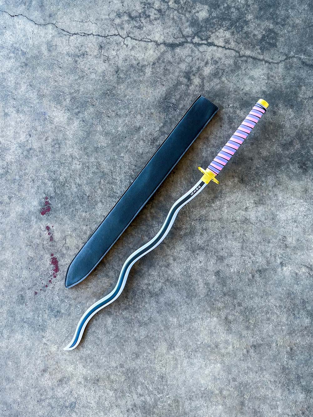 Obanai's Sword Nichirin (METAL) – Mini Katana