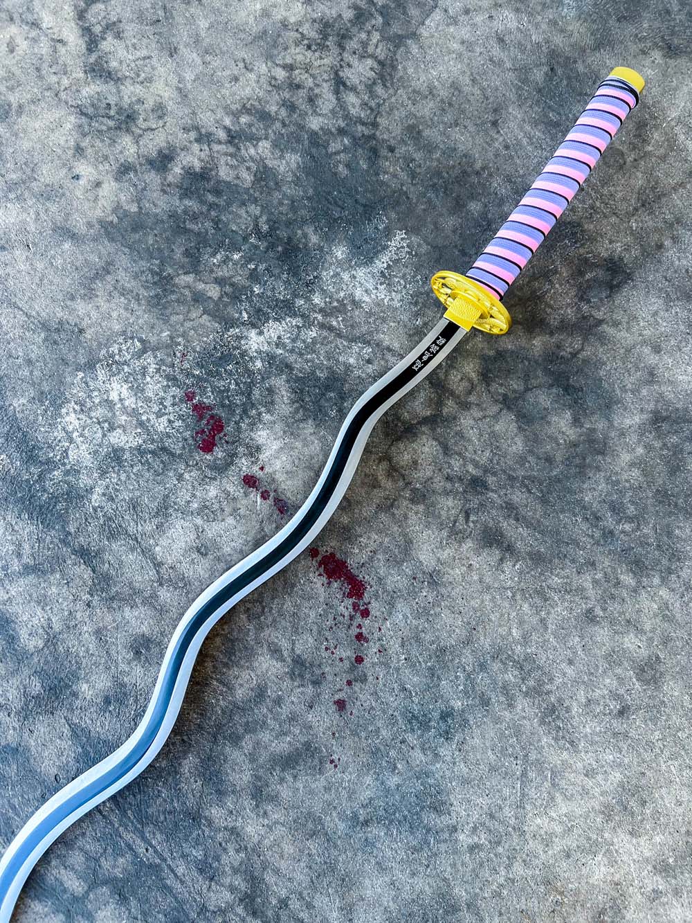 Obanai's Sword Nichirin (METAL) – Mini Katana