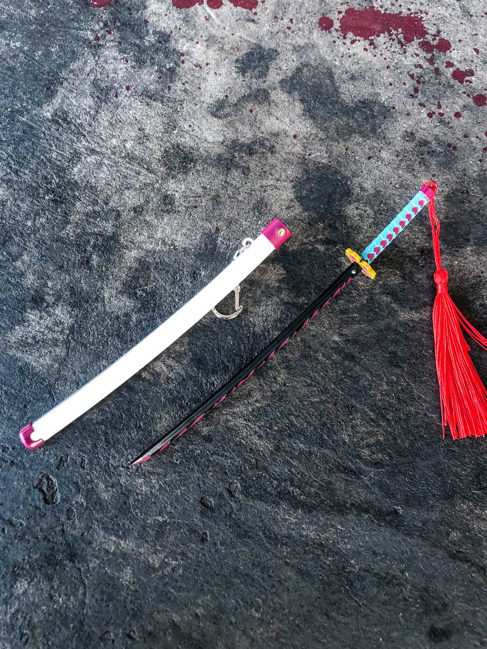 Demon Slayer Hashira Keychains (Set of 5) – Mini Katana