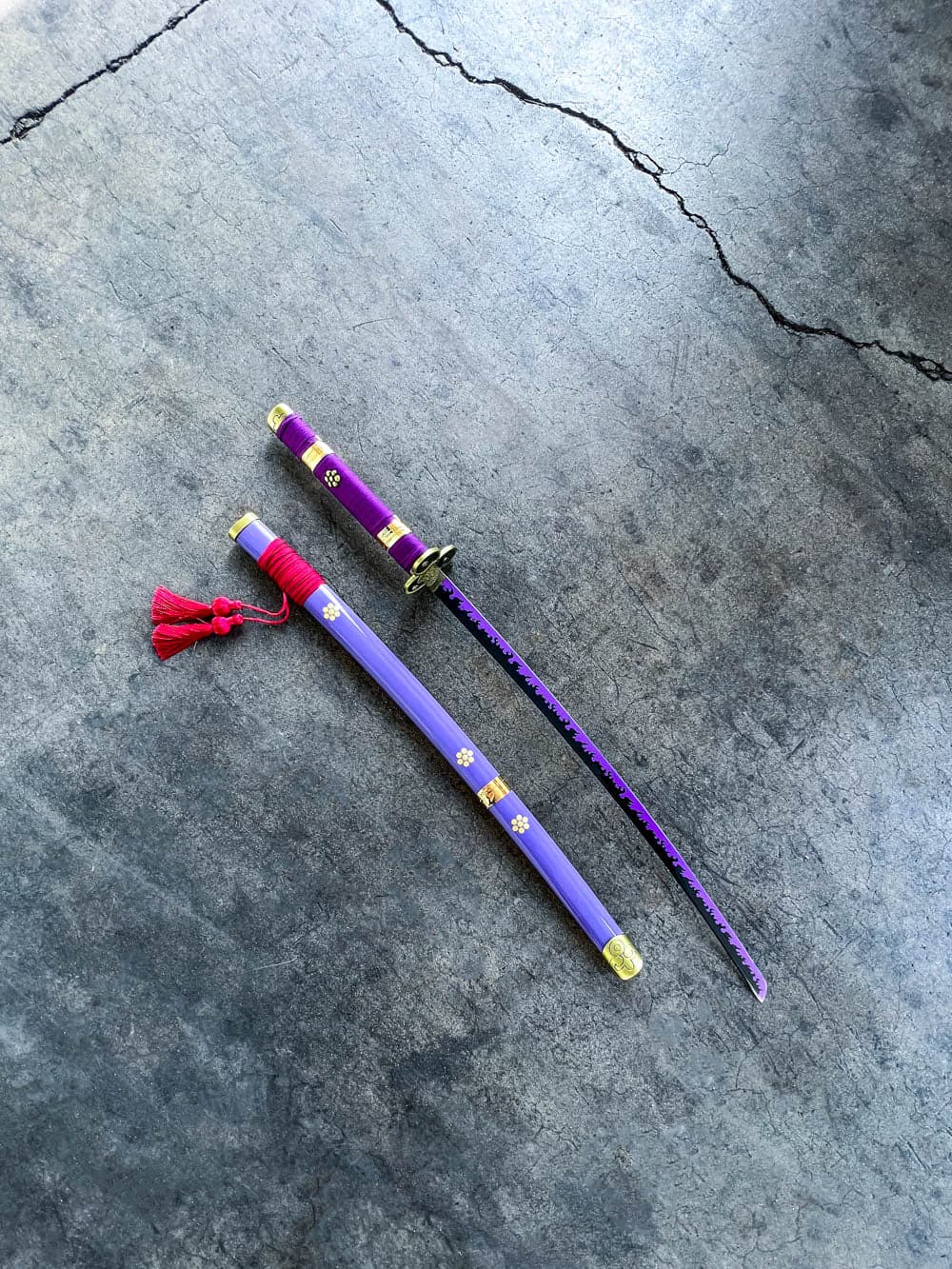 Purple Enma Katana (METAL) – Mini Katana