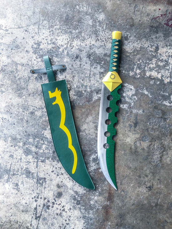 LostVayne Sword Meliodas (Carbon Steel) – Mini Katana