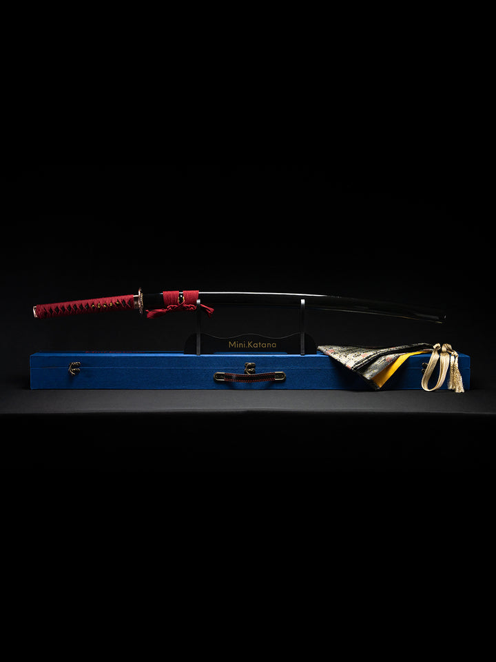 Fantasy Katana Sword Series: Red Mist Katana (1060 Carbon Steel) – Mini ...
