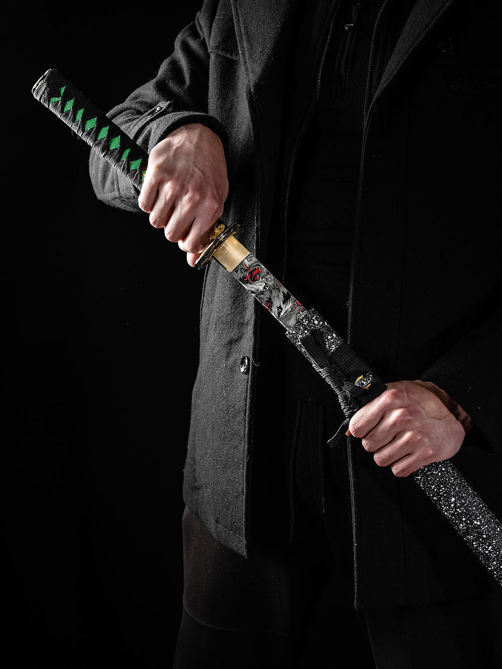 Shadowfang Katana (1060 Carbon Steel) – Mini Katana